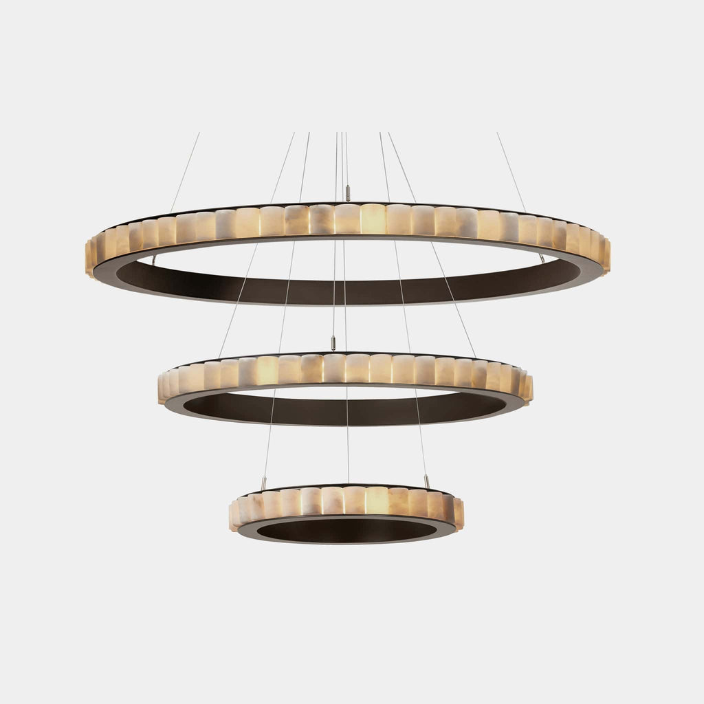 CTO Lighting Avalon Triple Chandelier - Ceiling Mounted – Modi